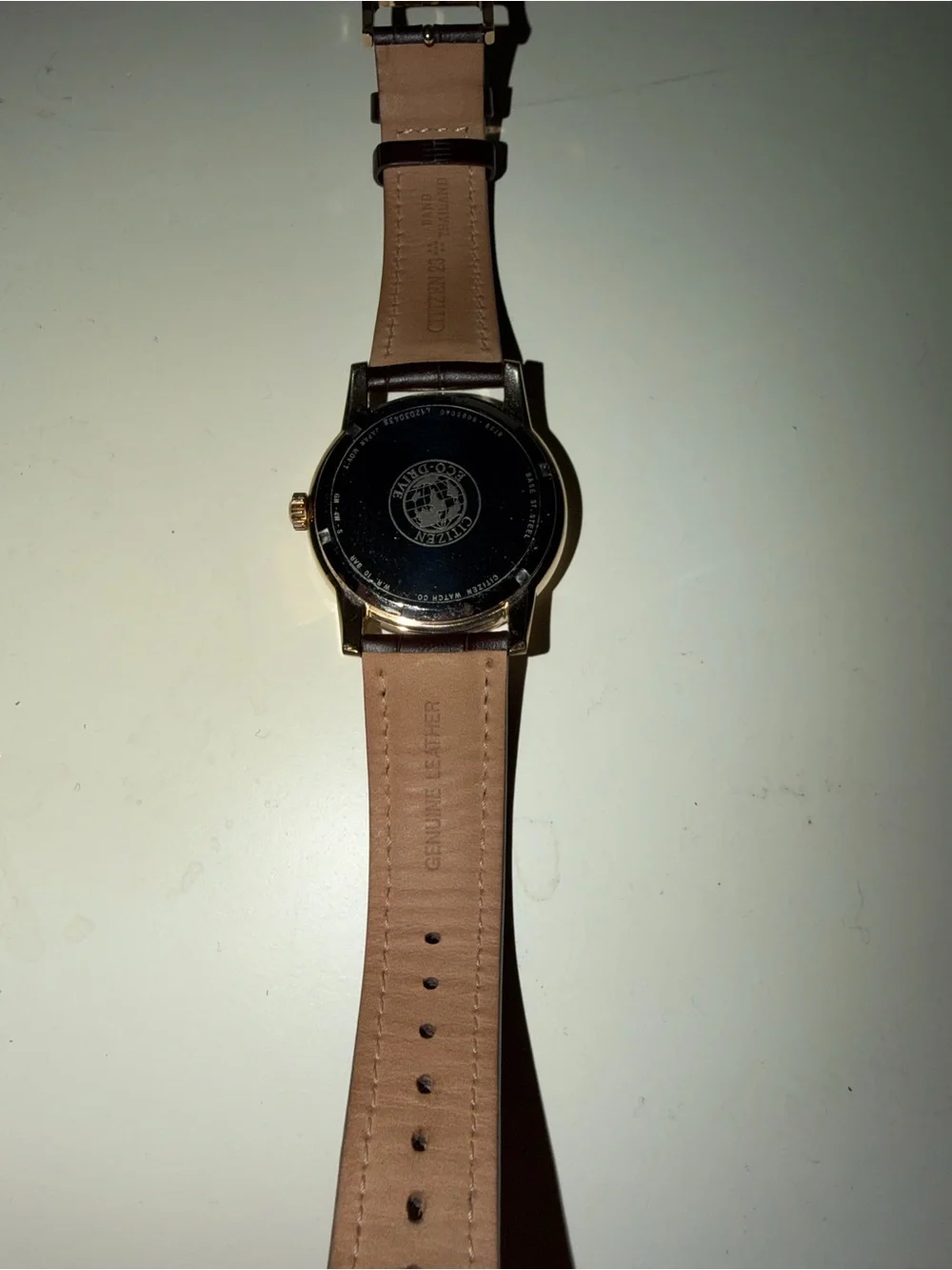 Accessories | Citizen Eco Drive Mens Classic Brown Leather Strap Watch ...